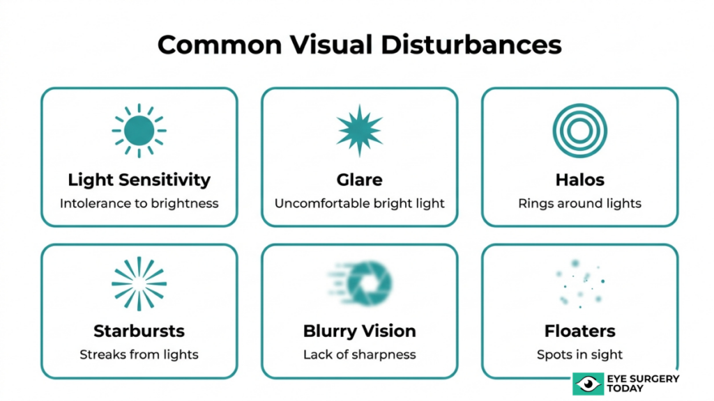 Light Sensitivity, Glare, and Other Common Issues After Cataract Surgery